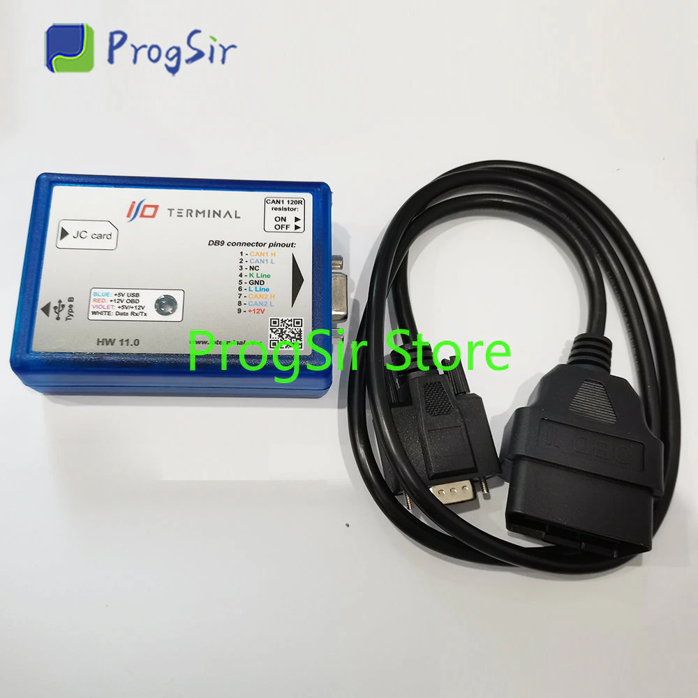 Original I/O IO Terminal Multi Tool For ECU With OBD Cable Blank SIMCARD