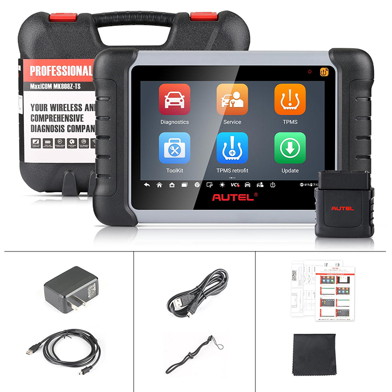 Autel MaxiCOM MK808S-TS Bidirectional & TPMS Programming Relearn Tool with 28+ Special Functions ...