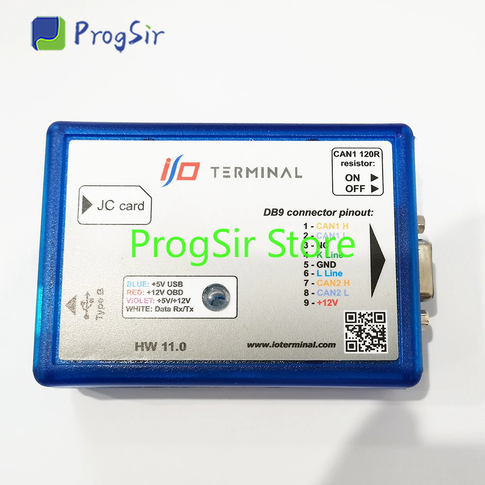 Original I/O IO Terminal Multi Tool For ECU With OBD Cable Blank SIMCARD