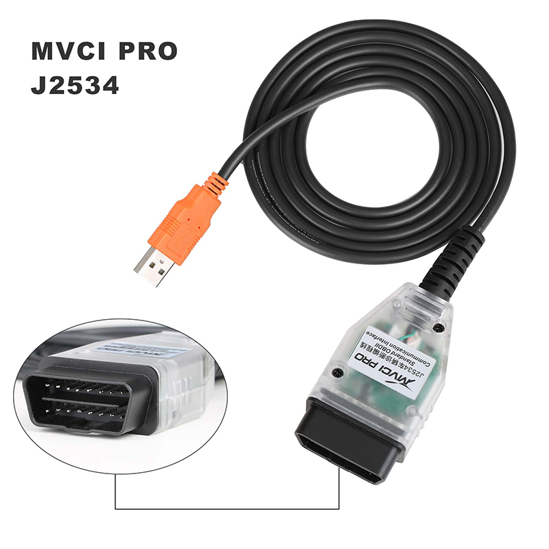 Xhorse MVCI PRO J2534 Vehicle Diagnostic Programming Cable for VW Ford Mazda Honda Toyota SUBARU